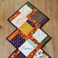 Fall Charm Quilted Table Runner - Joyous Home